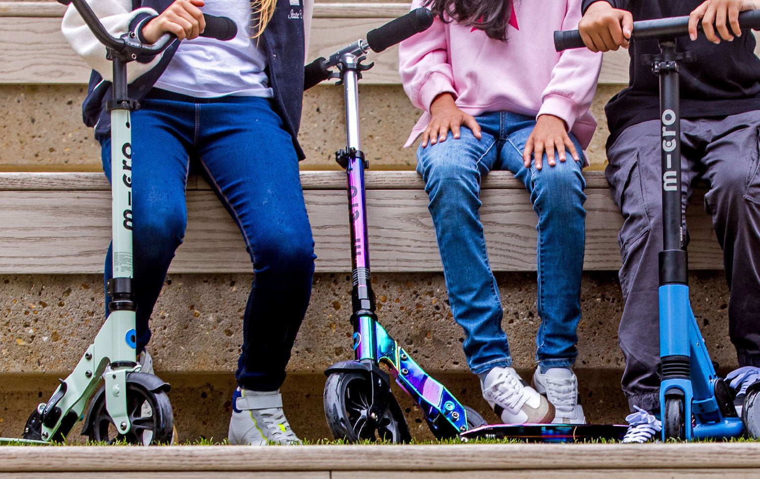 Getting comfortable on two wheels | Micro Scooters